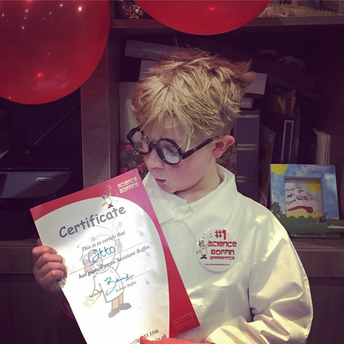 Science Boffins Give Jude A ‘Very’ Special Birthday Surprise