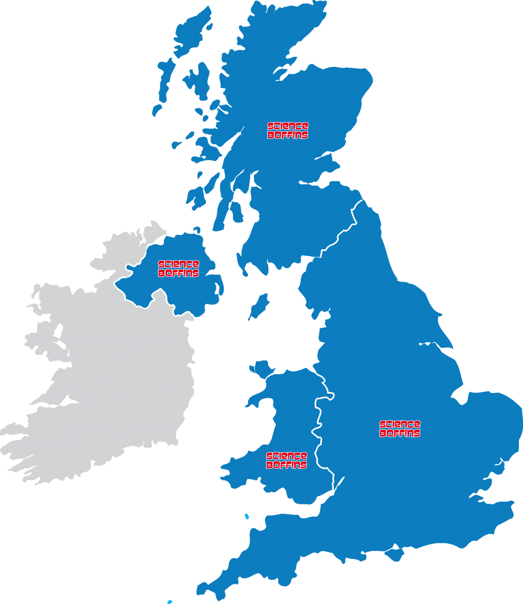 Where do Science Boffins Cover? - Science Boffins Locations